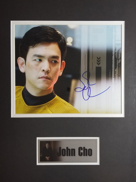 Signed photo of John Cho as Sulu from Star Trek – Celebrity Connections